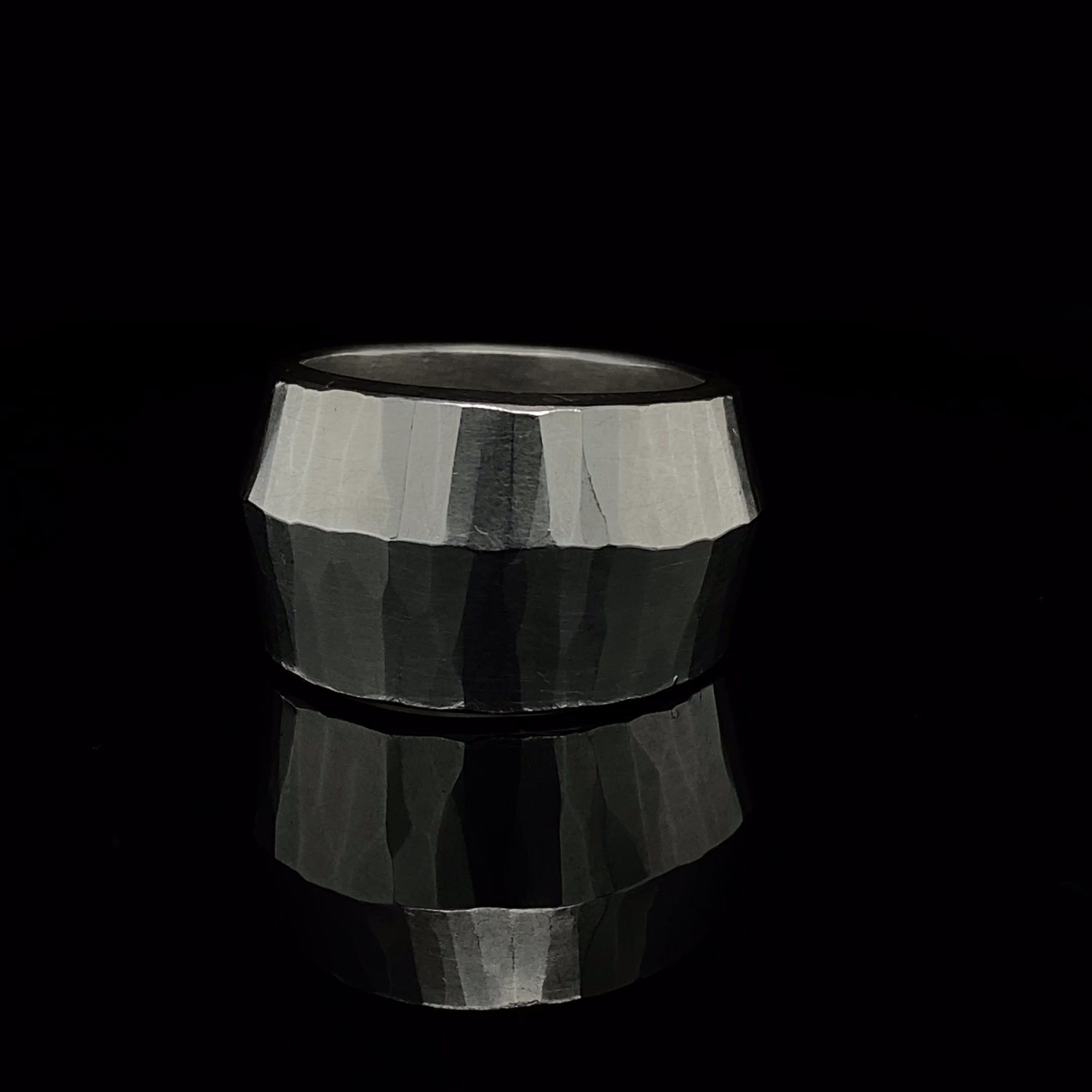 Erik Urbschat Contemporary Fine Silver Ridge Ring - by Erik Urbschat ...
